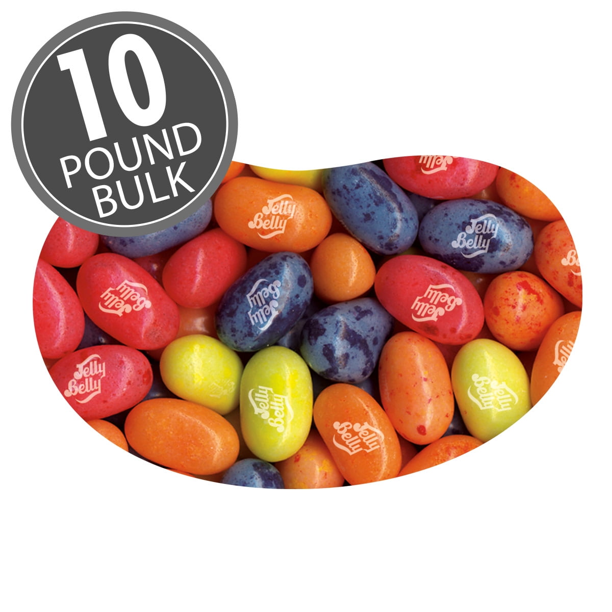 Jelly Belly 10 lb Bulk Smoothie Blend Jelly Beans - Juicy, Genuine ...