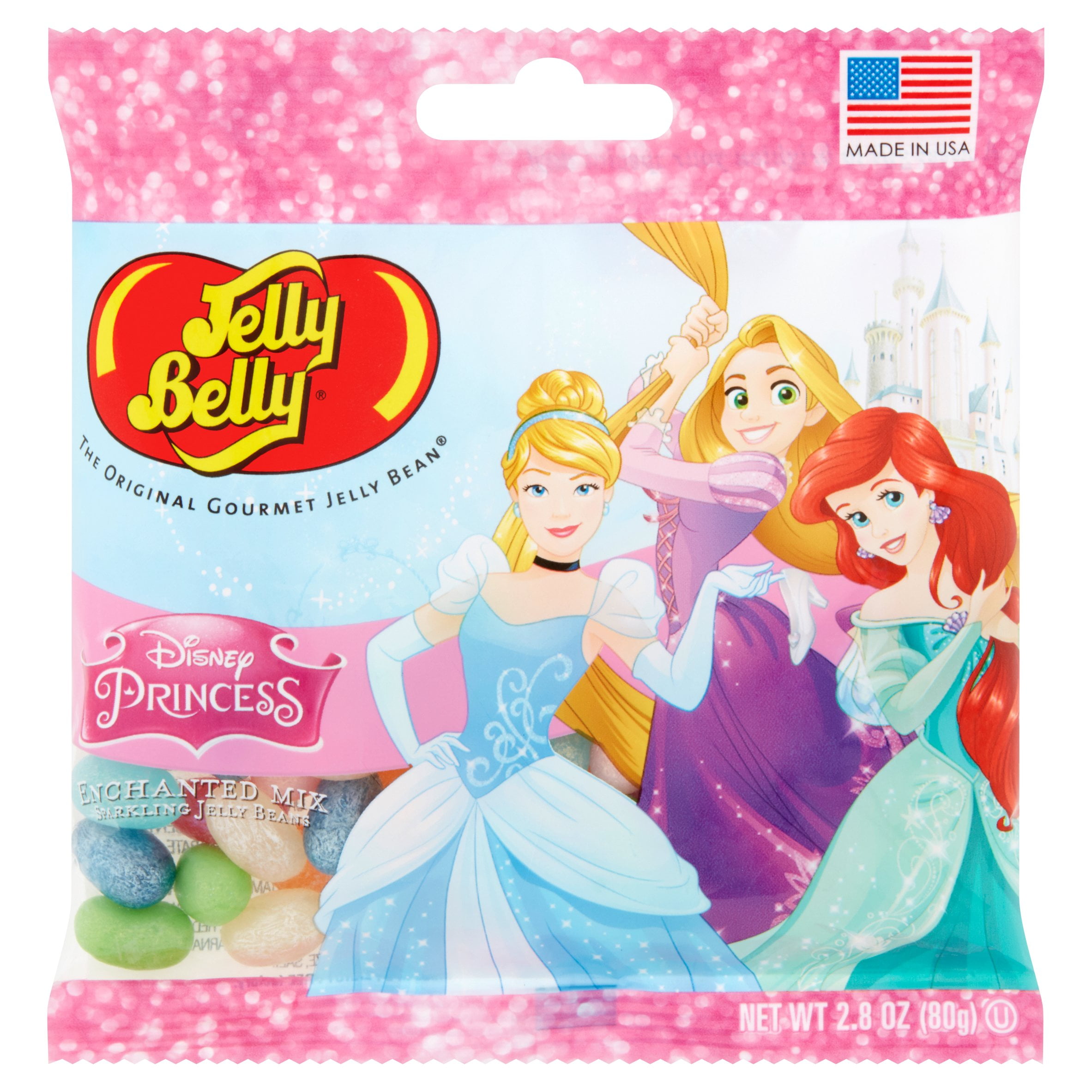 Jelly Belly, Sparlking Enchanted Disney Princess Mix Jelly Beans, 2.8 ...