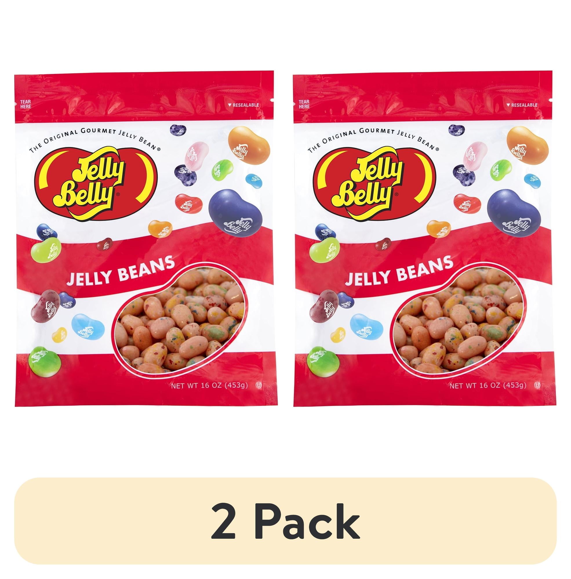 (2 pack) Jelly Belly Tutti-Fruitti Jelly Beans - 1 Pound (16 Ounces ...