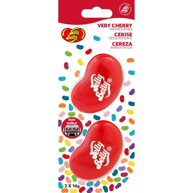 Jelly Belly Vent Air Freshener (Very Cherry Scent, 2 Pack) - Walmart.com