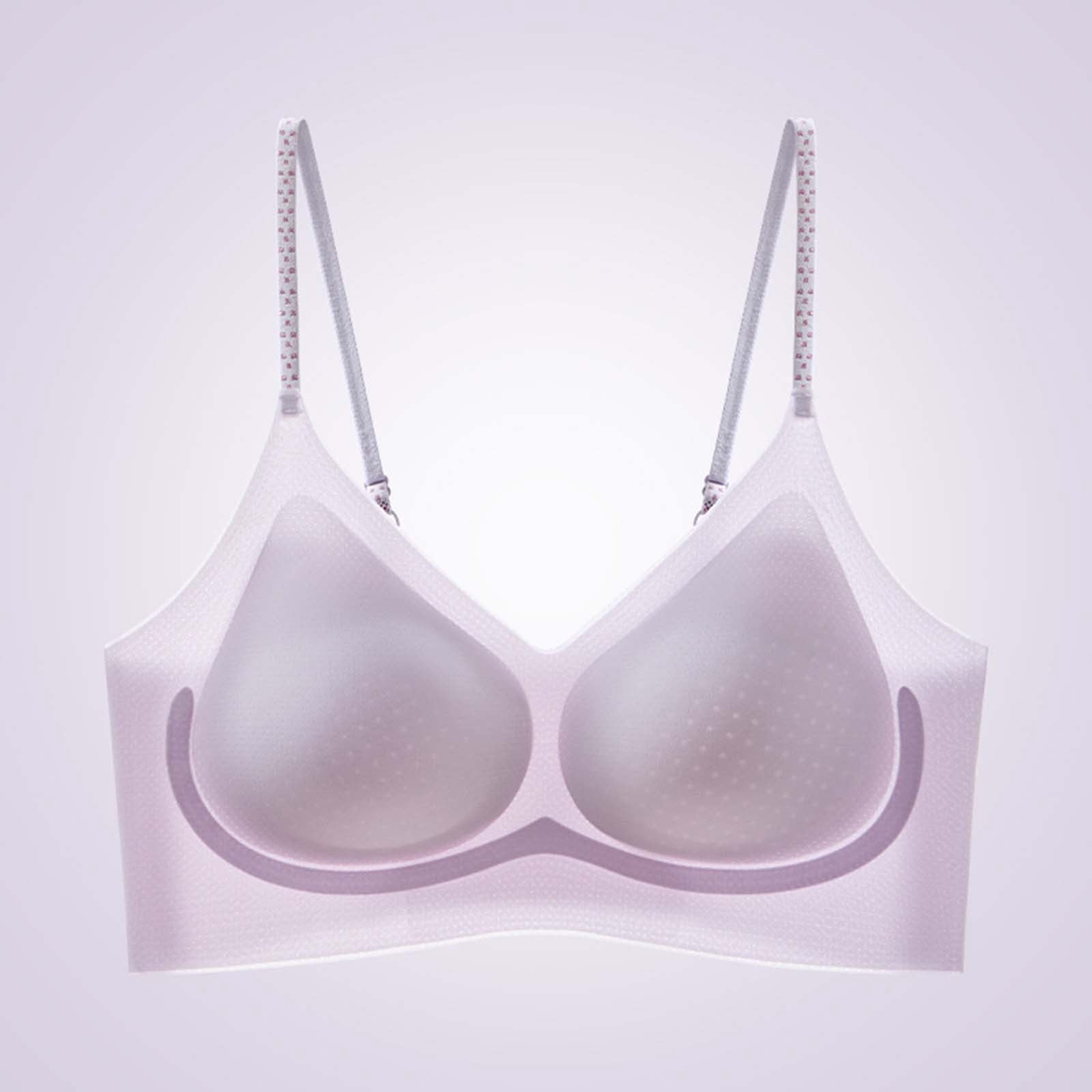 Jelly Bra Push Up Full Coverage Wireless Bras Full Coverage Supportive ...