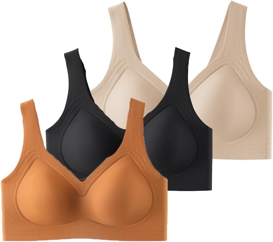 Jelly Bra,Seamless Soft Comfort Jelly Strip Wireless Bra,Jelly Bras for ...