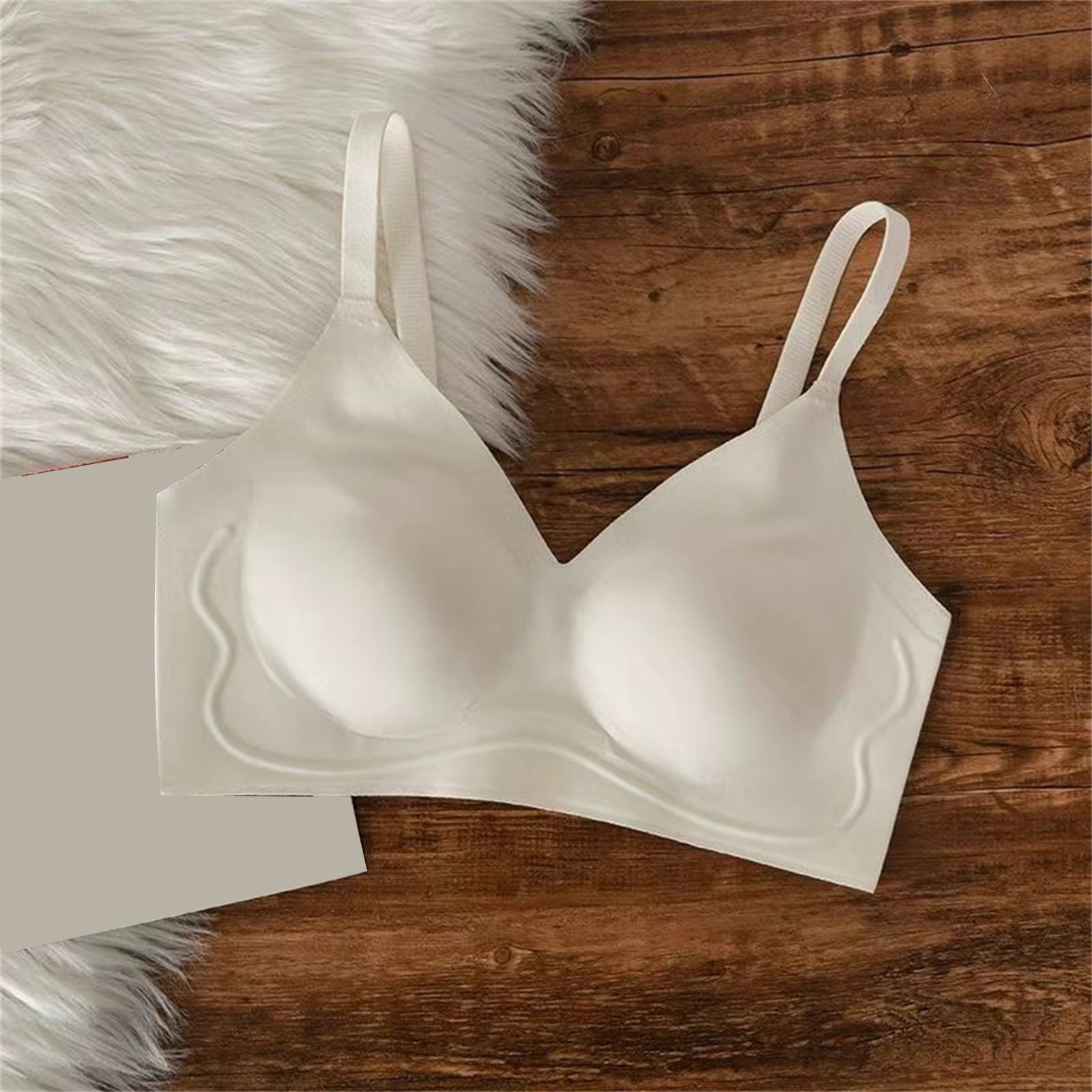 Jelly Bras Push Up No Underwire Seamless Full Coverage Supportive ...