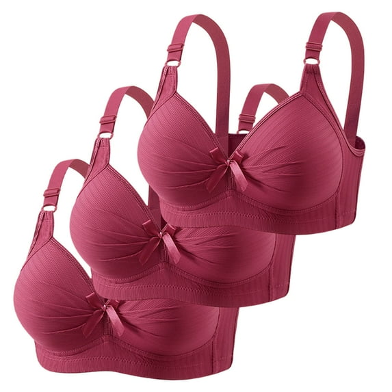 Jelly Bras for Women Plus Size Seamless Soft Comfort Push Up Bra Jelly ...