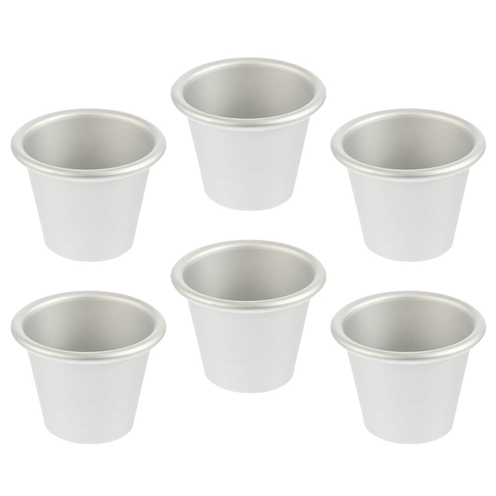 Jelly Cake Mold Pudding Pan Tiny Baking Aluminum Pans Round Bunt Ban ...