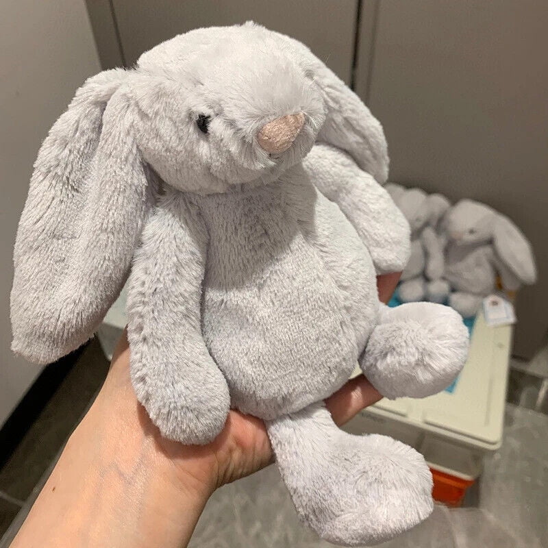 Jelly Cat Shy Milk White Long Eared Rabbit Soothing Plush Doll Cute ...