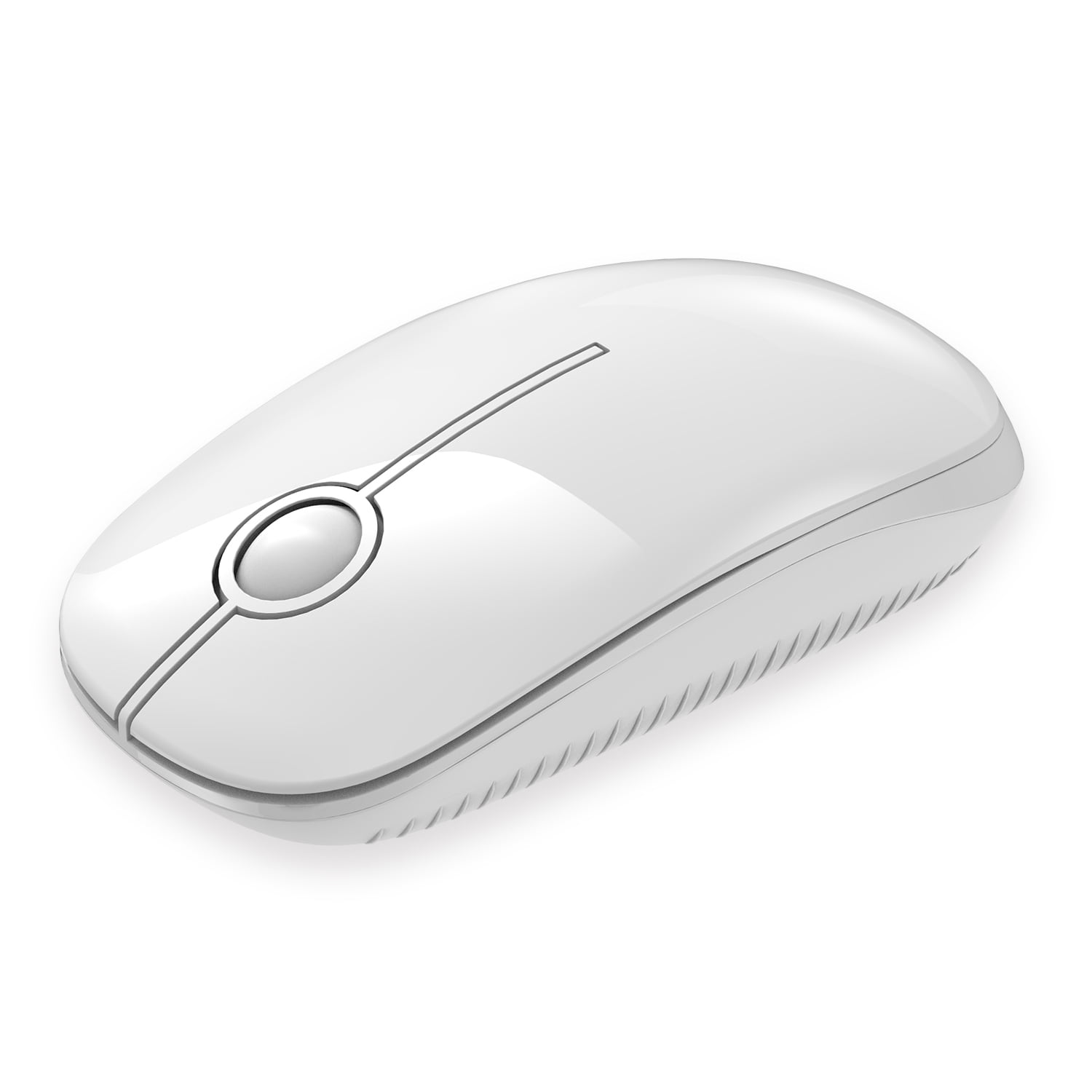Jelly Comb 2.4G Slim Wireless Mouse with Nano Receiver, Less Noise ...