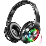 Jelly Comb Bluetooth Headphones with RGB Light,Stereo Wireless ...