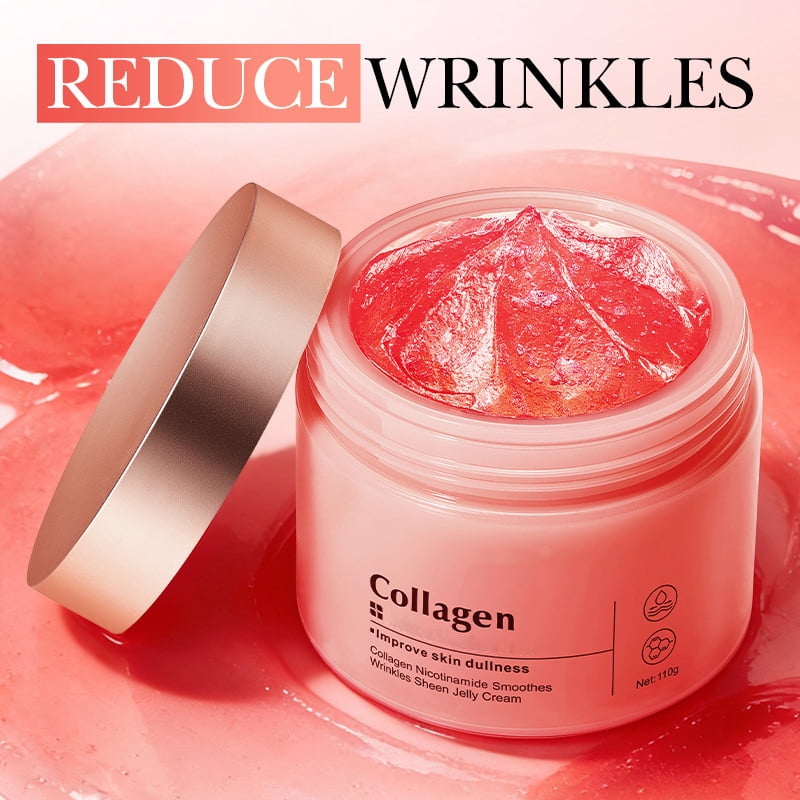 Jelly Cream Face Moisturizer, Wrinkle Brightening and Hydrating Jelly ...