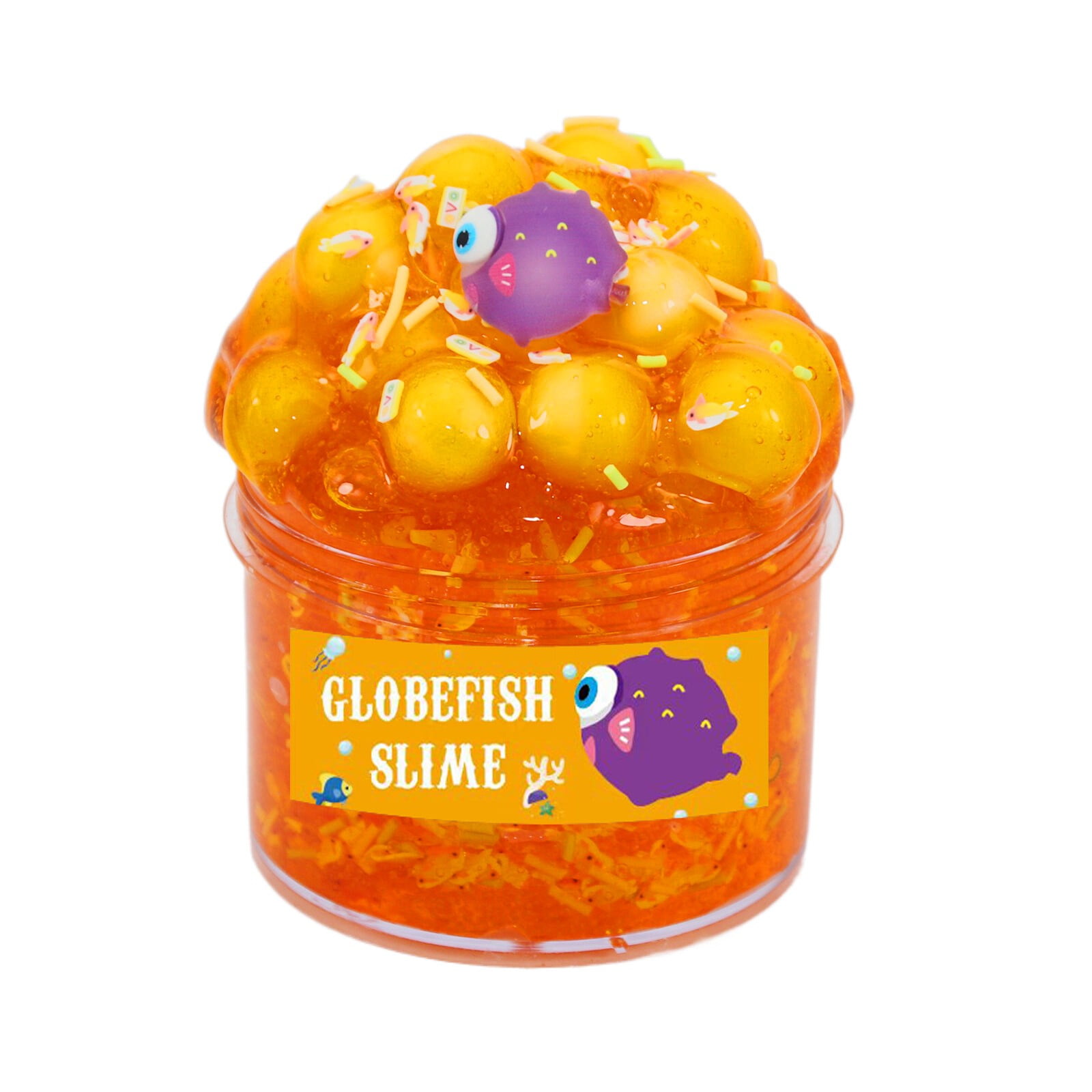 Jelly Cube Clear Crunchy Scented Kit And Non Sticky Pre Made for Kids ...