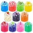 Jelly Cube Crunchy Crystal Slime Kit-11 Pack,Super Soft and Non-Sticky ...