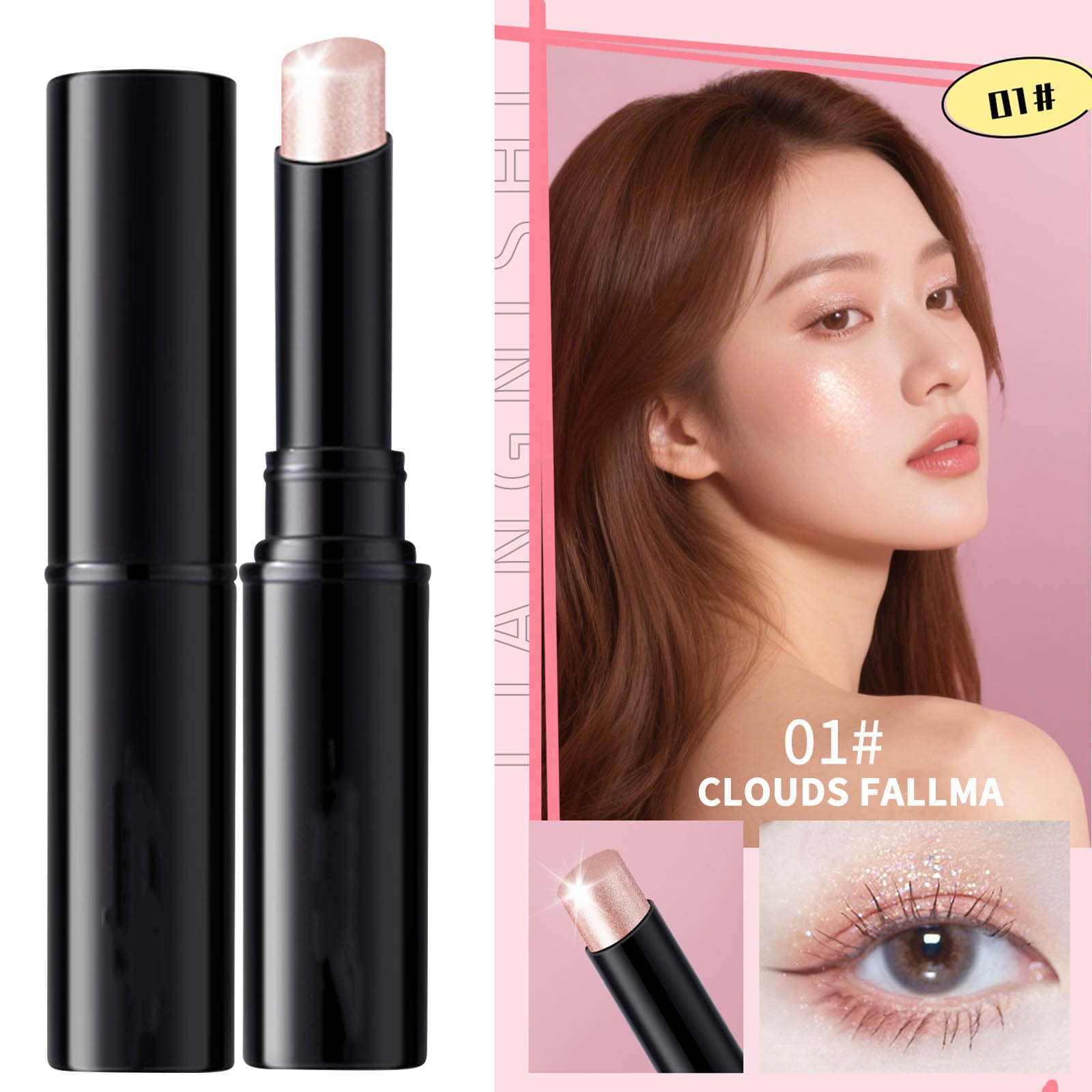 Jelly Eye Shadow Stick Water Glitter Lasting Waterproof Makeup ...