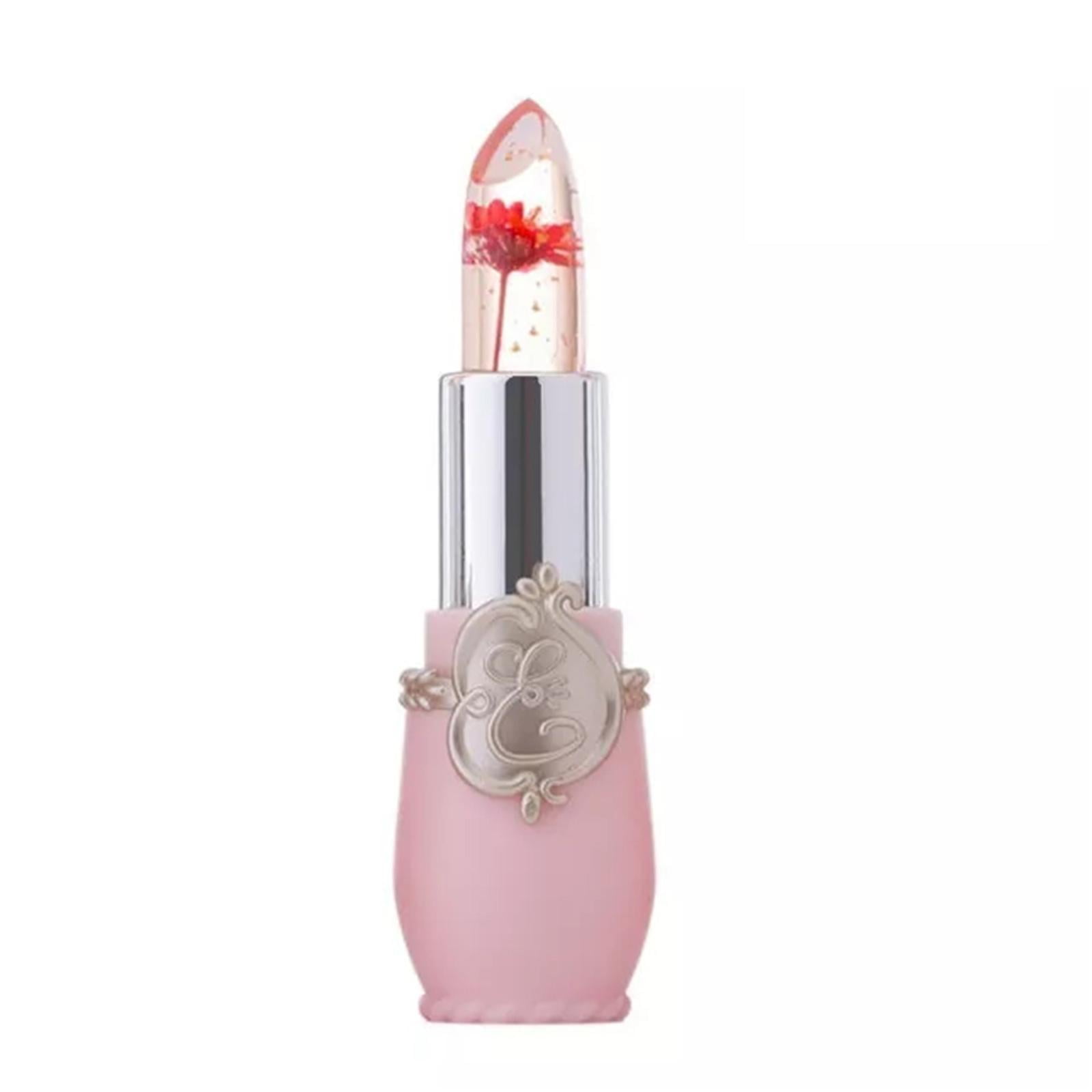 Jelly Flower Lipstick Colour Changing Lipstick Moistening Crystal ...