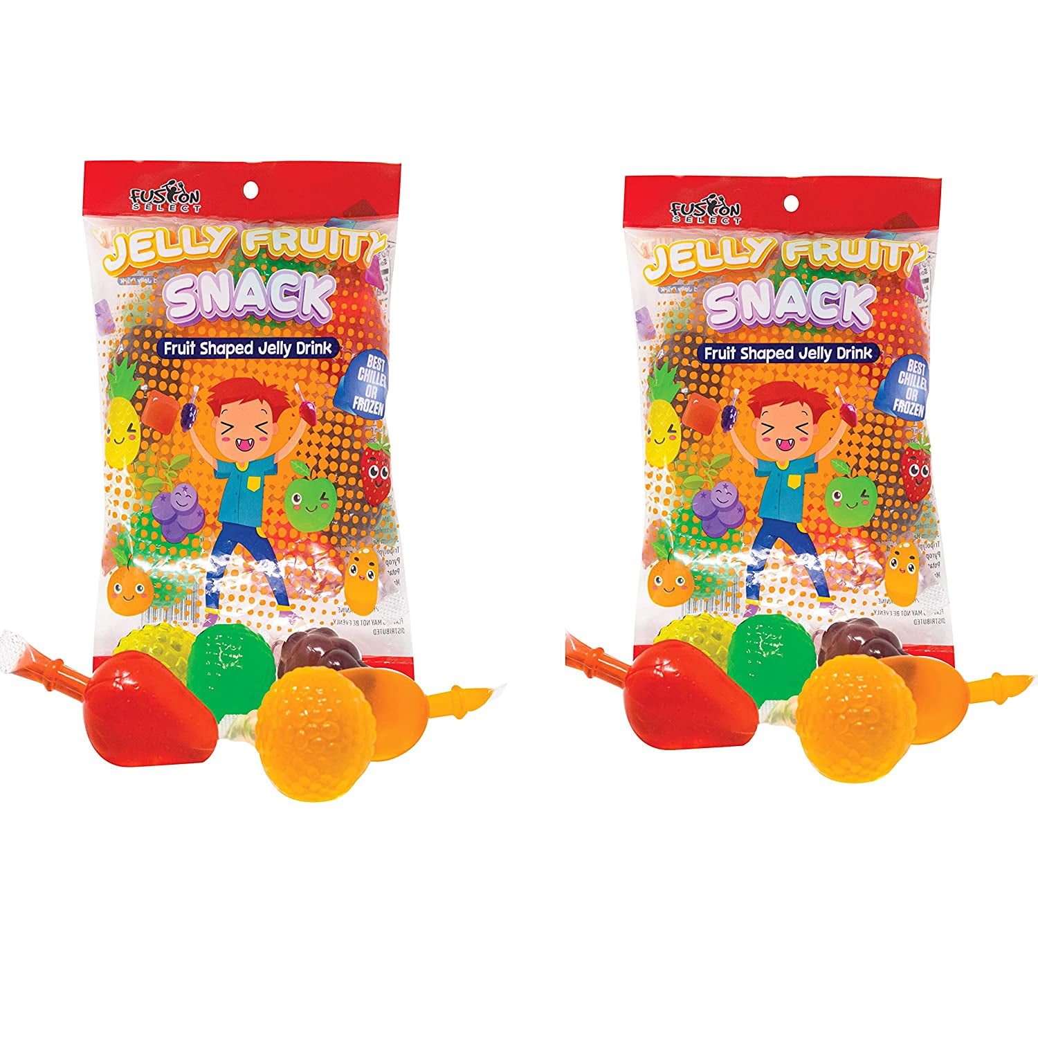 Jelly Fruit Snack Jelly Fruits Hit or Miss Challenge - Fruit-Shaped Jelly- Assorted Flavors ...