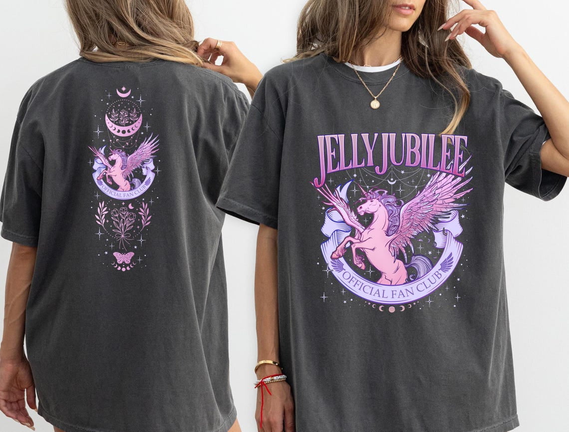 Jelly Jubilee Crescent City T-Shirt, Bryce Quinlan Merch Two Sided Tee ...