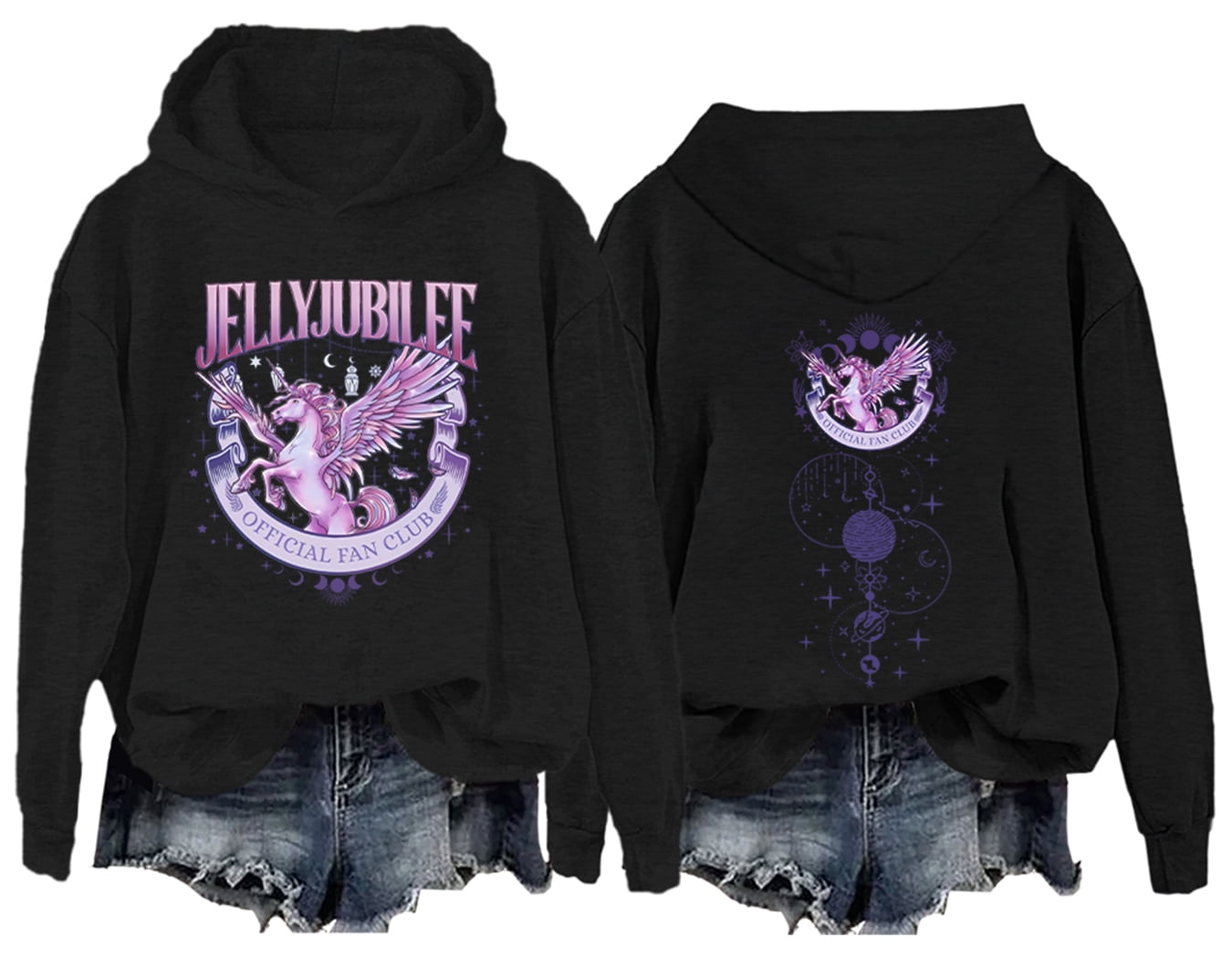 Jelly Jubilee Fan Club Hoodie, Jelly Jubilee Crescent City Hoodie ...