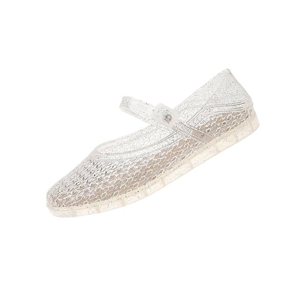 Jelly Mary Ballet Flats for Women Jelly Sandals Shoes Women Beach ...