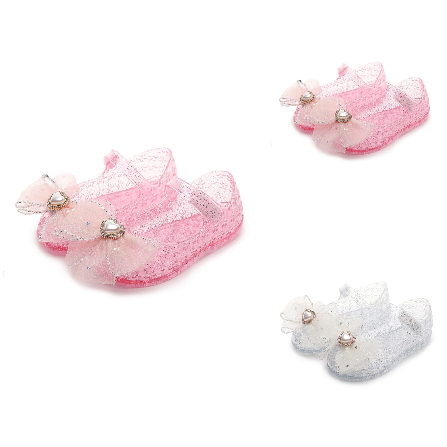Jelly Mary Jane Sandals for Girls, Princess Dance Party Shoes Toddler ...