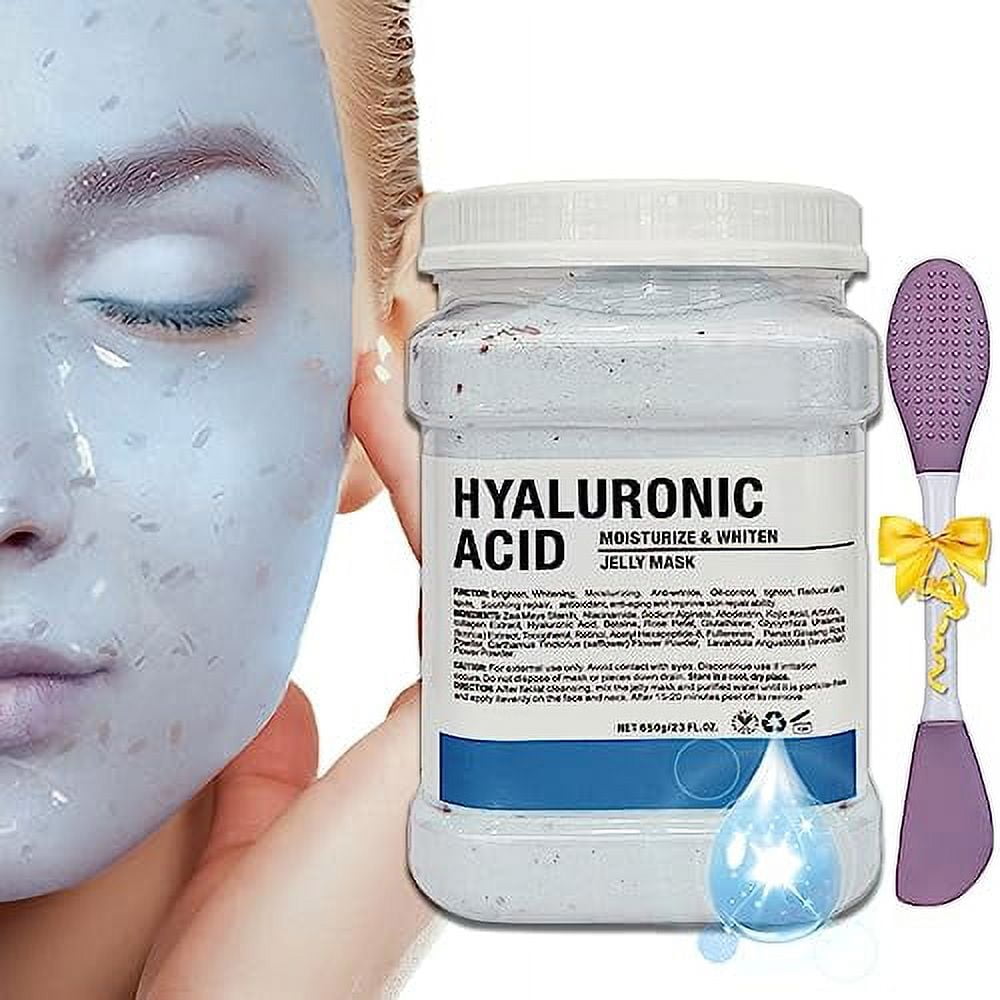 Jelly Mask Powder for Facials Care,Hyalorunic Acid Moisturizing Jelly ...