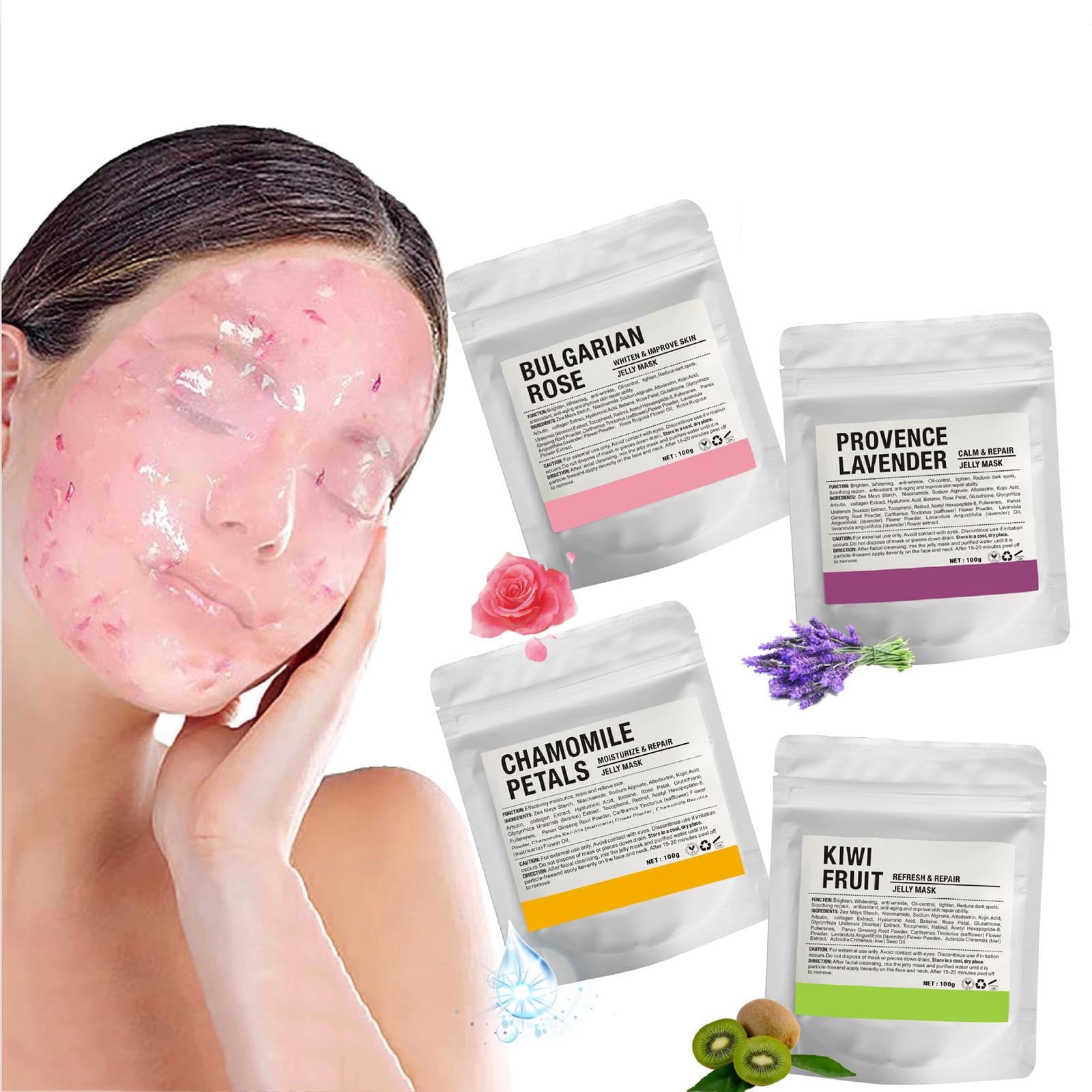 Jelly Mask Powder for Facials, Jelly Masks for Facials Professional ...