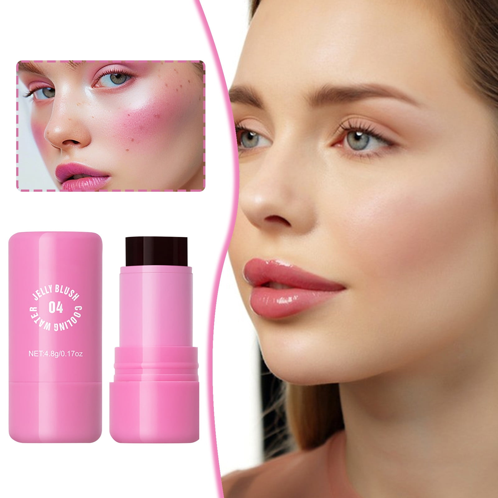 Jelly Powder Blusher Cools Powder Blusher For A Long Time And ...