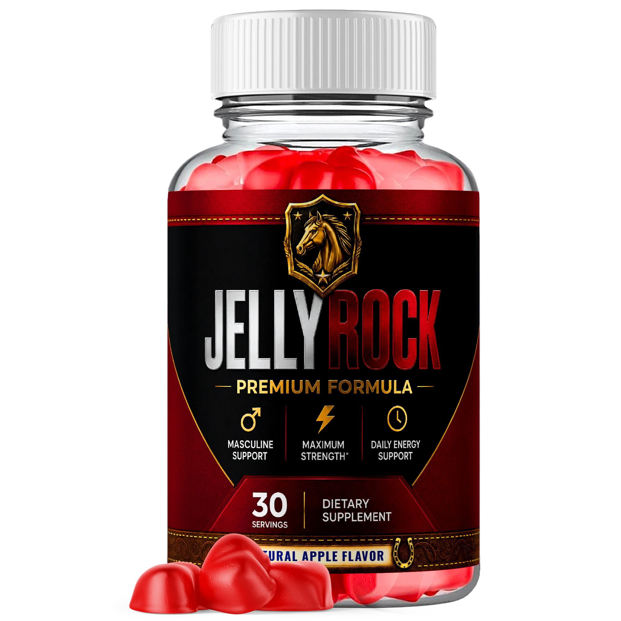 Jelly Rock Gummies Advanced Formula All Natural Vitamin Supplement ...