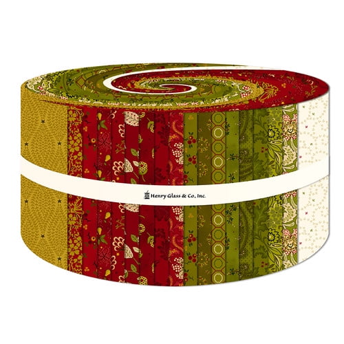 Jelly Roll - Baubles & Balsam by Kim Diehl for Henry Glass & Co. 42pc ...