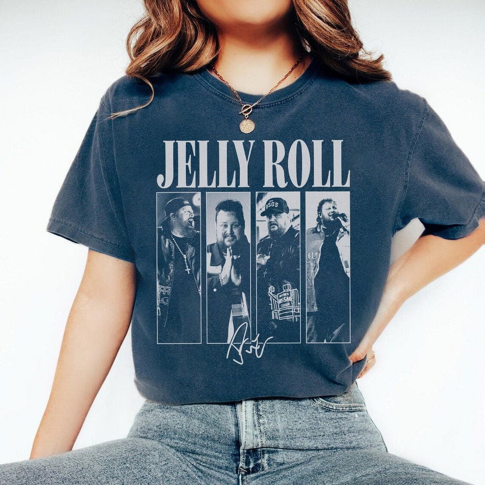 Jelly Roll Rapper Shirt Beautifully Broken Tour Merch 2024 Unisex Tee ...