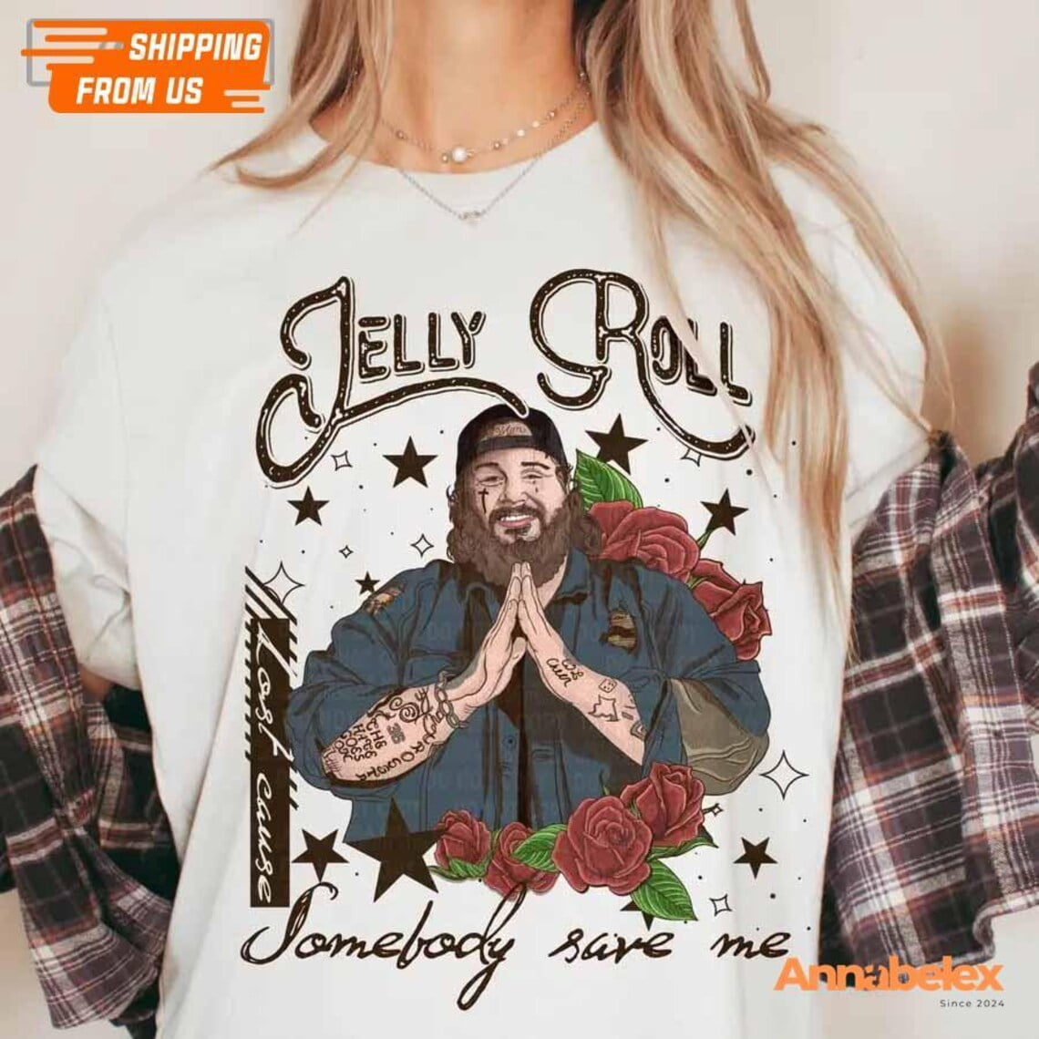 Jelly Roll Somebody Save Me Shirt, Music Concert Roll 2024 Sweatshirt ...