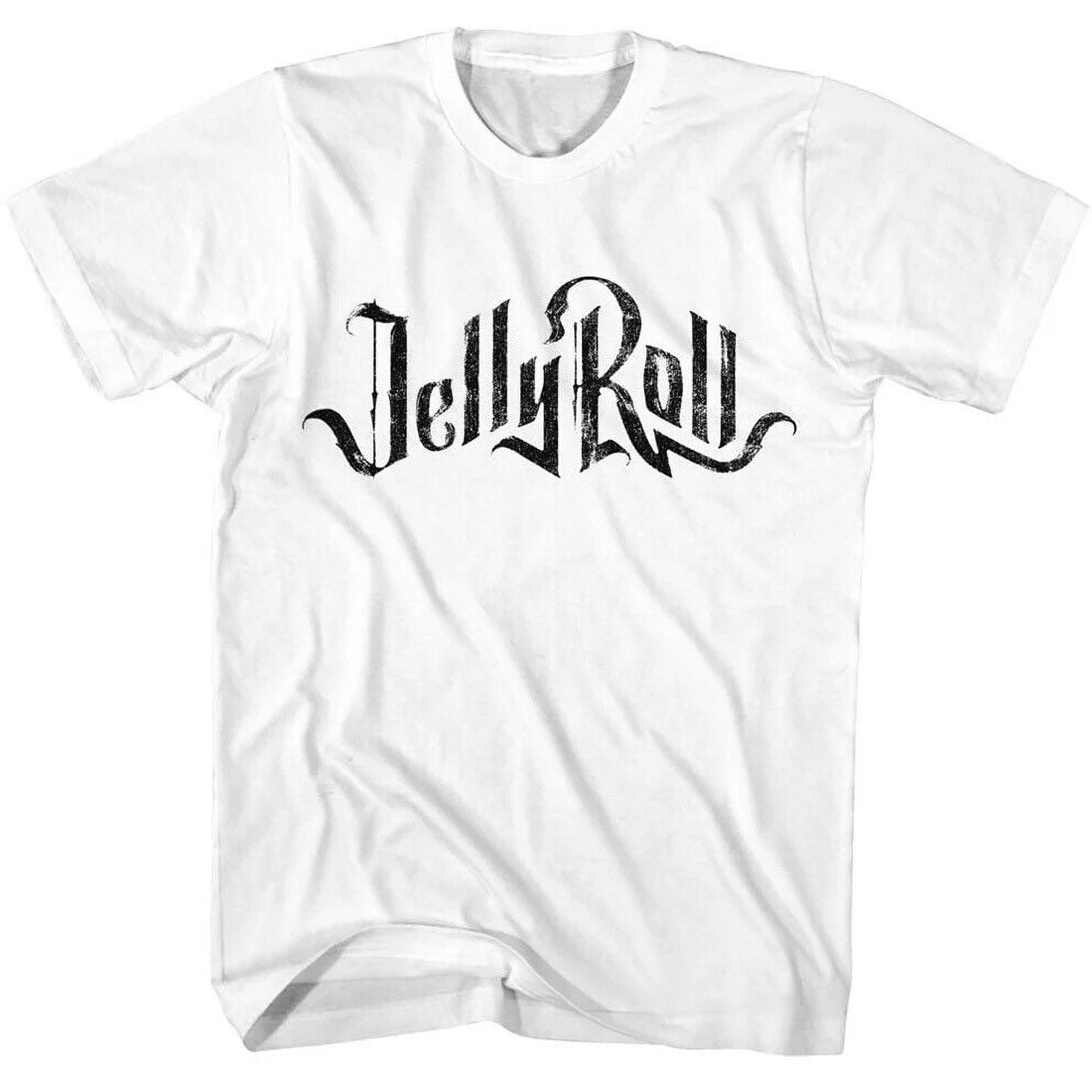 Jelly Roll T-Shirt Mens Country Music Singer Nashville New White Cotton ...