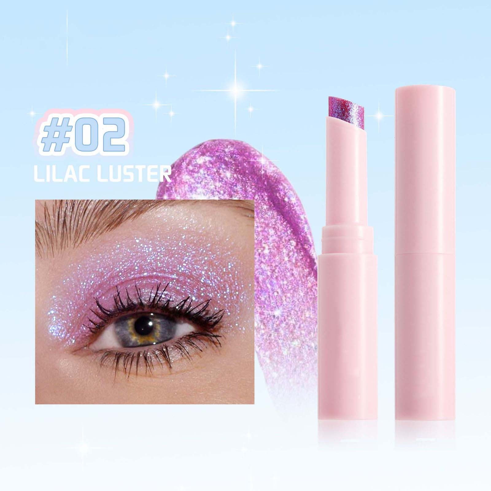 Jelly Stick Eyeshadow - 3-in-1 Glitter Eyeshadow, Highlighter ...