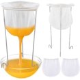 Jelly Strainer Stand with 3 Reusable Staining Bags,Stable Strainer ...