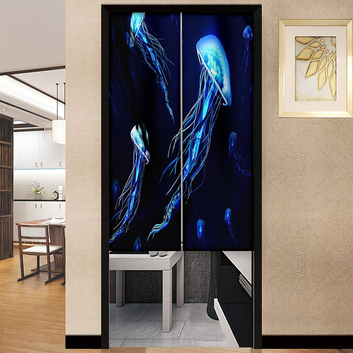 Jelly Tentacles Deep Sea Door Curtains Beautiful Home Partition Kitchen Doorway rative Cafe ...