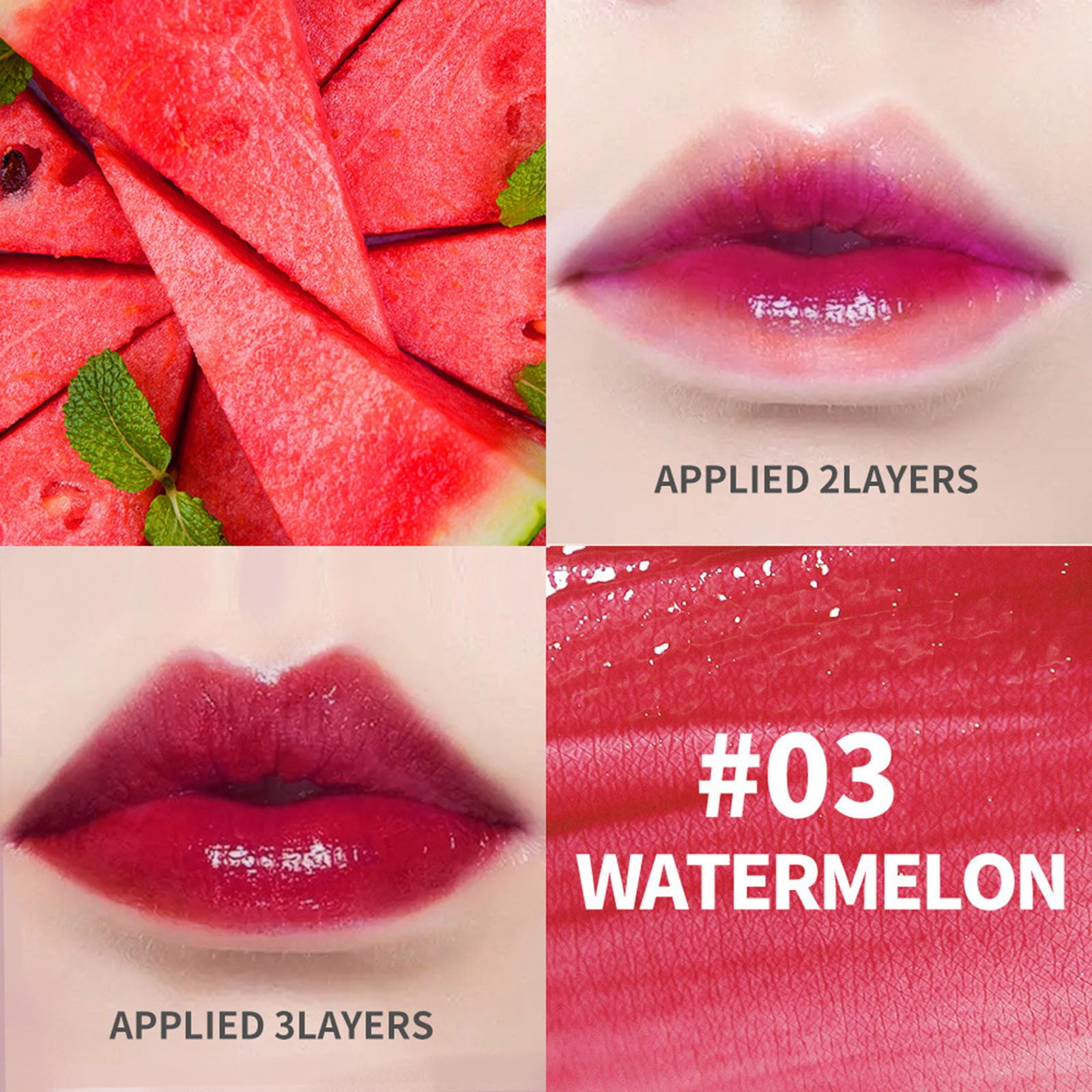 Jelly Tint Lip And Cheek Eyeshadow 3 Dye Lip Lotion With Milk Tea Color ...