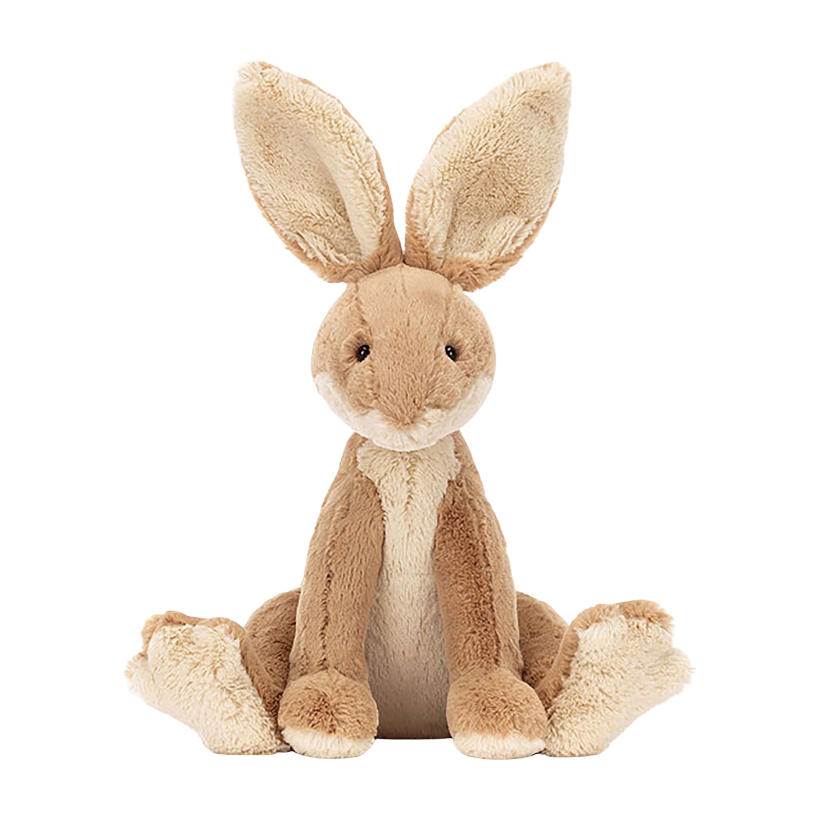 Jelly cats Huggable Bunny Stuffed Plush Toy - 6.68" Brown Sitting ...