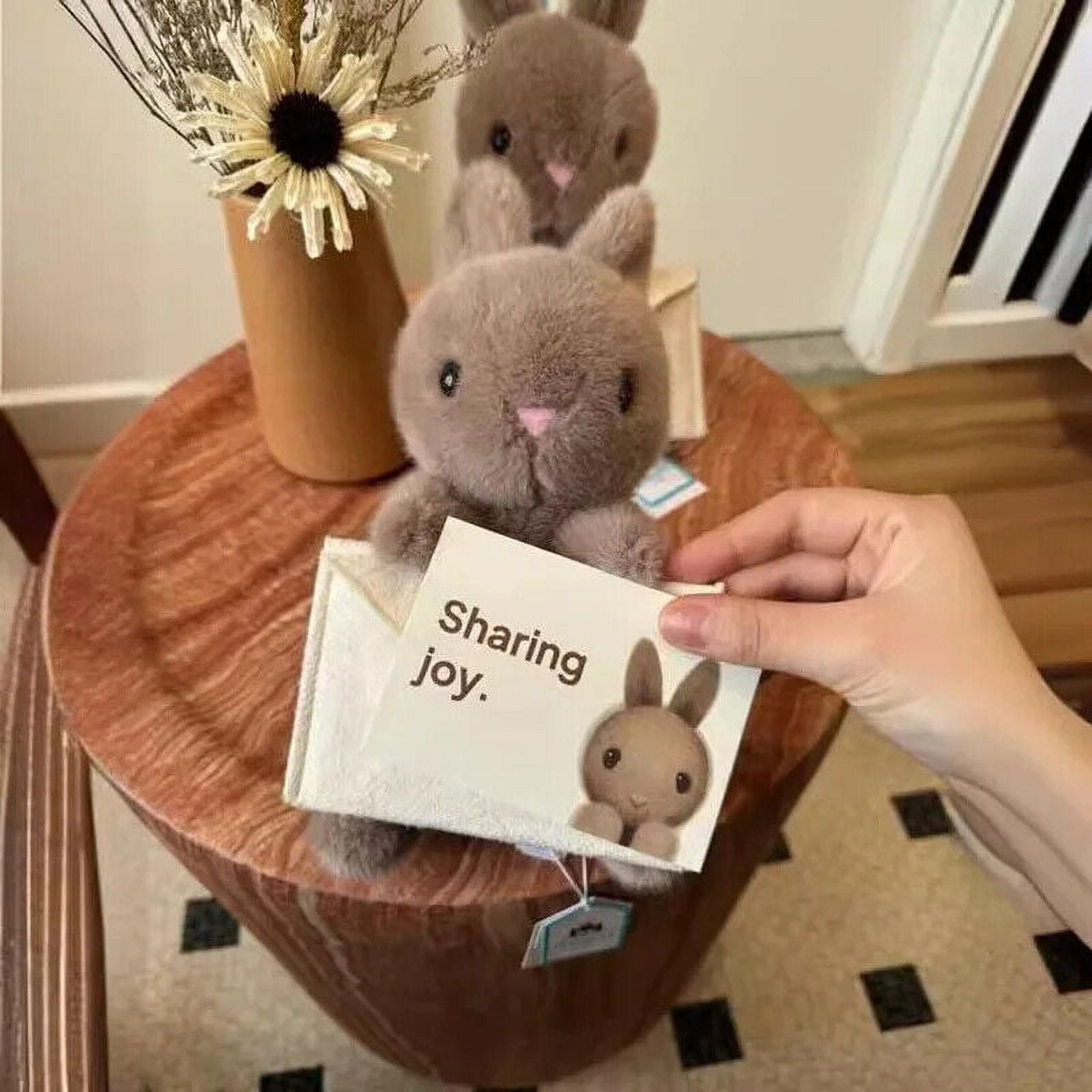 Jelly Cat 18cm Envelope Rabbit Plush Doll Soft Soothing Toy Home ...