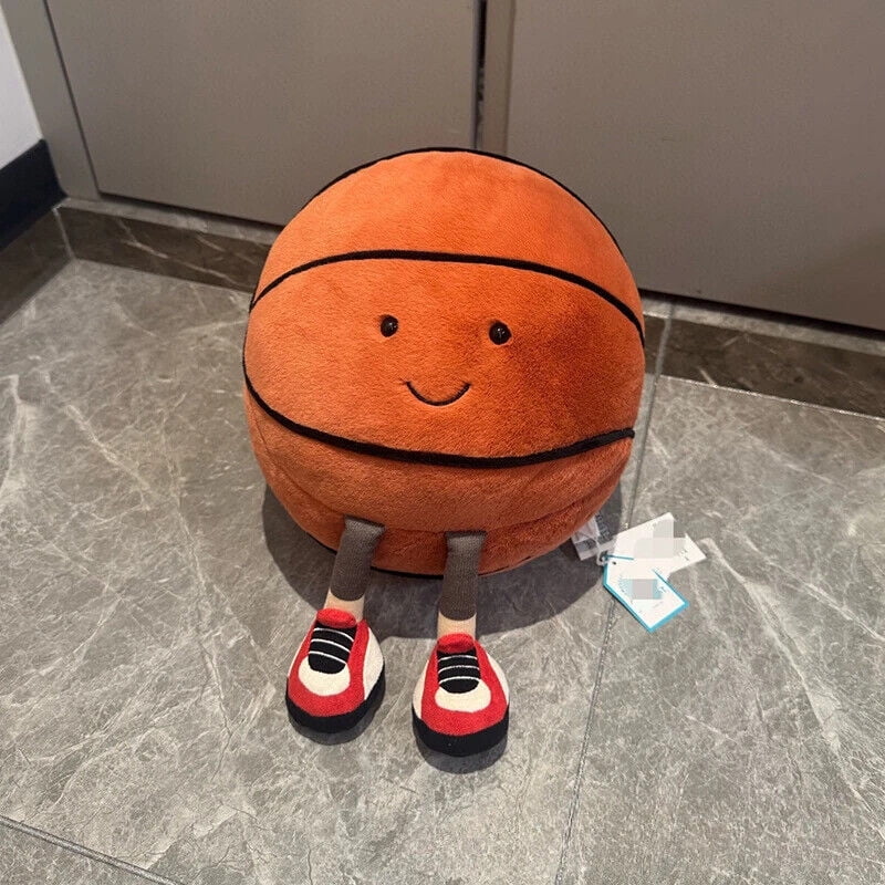JellyCat 22cm Fun Sports Basketball Doll Plush Cute Toy Birthday Gift ...