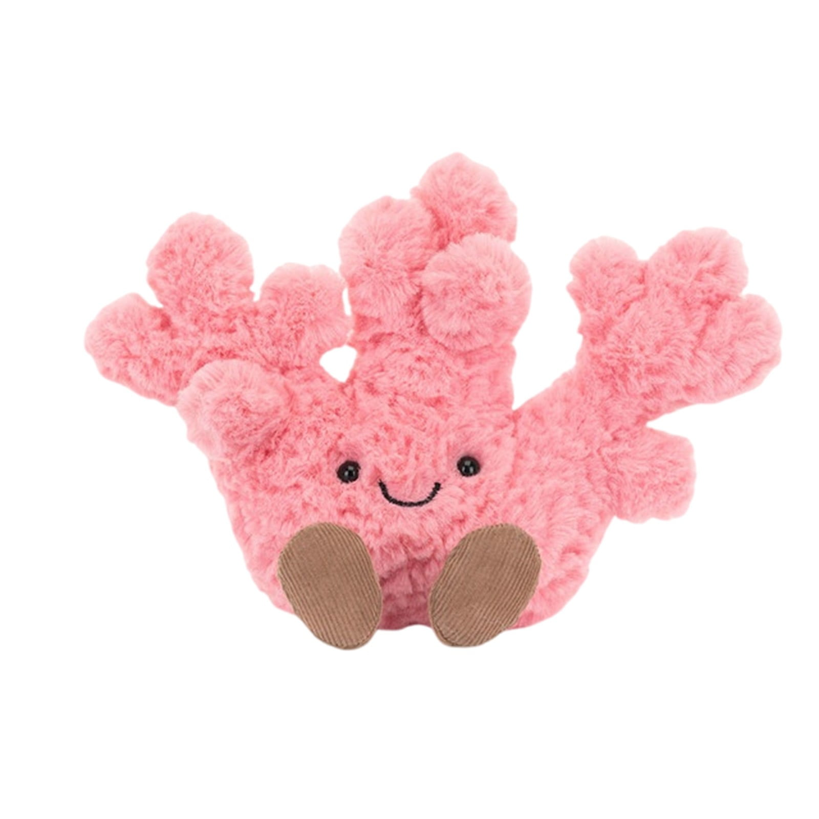 JellyCat Amuseables Pink Coral 2025 Latest Plush Toys, 5.5 Inch Stuffed ...