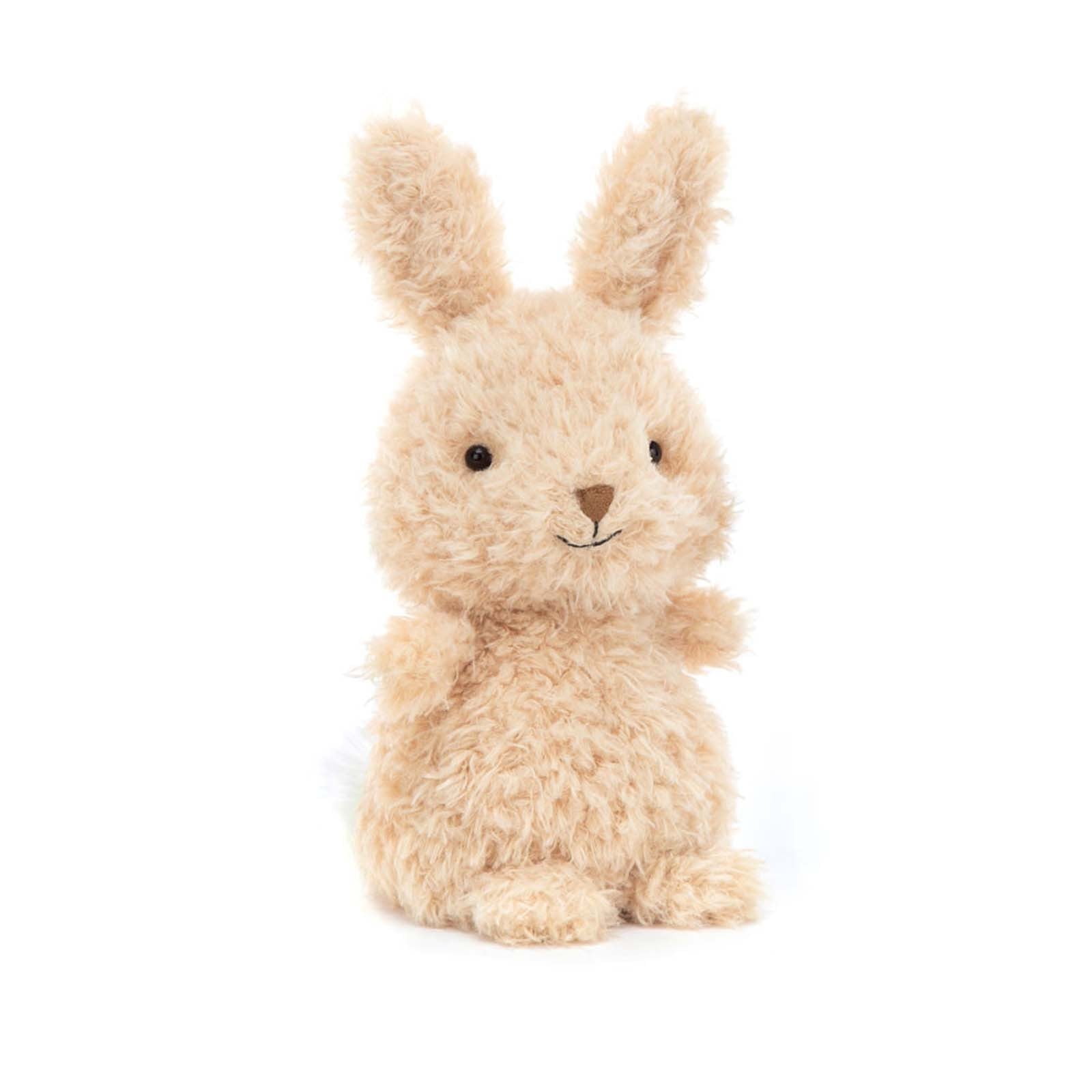 JellyCat Curly Little Rabbit Stuffed Animal 7 Inches | Plush Toy ...