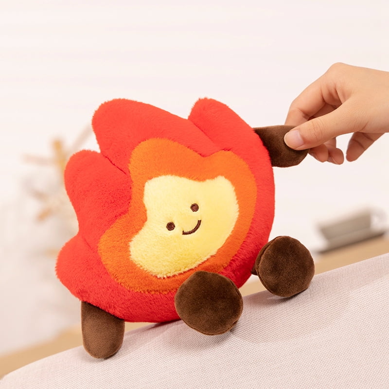 JellyCat Cute Pok é mon Little Fire Doll Plush Toy Little Flame Doll ...