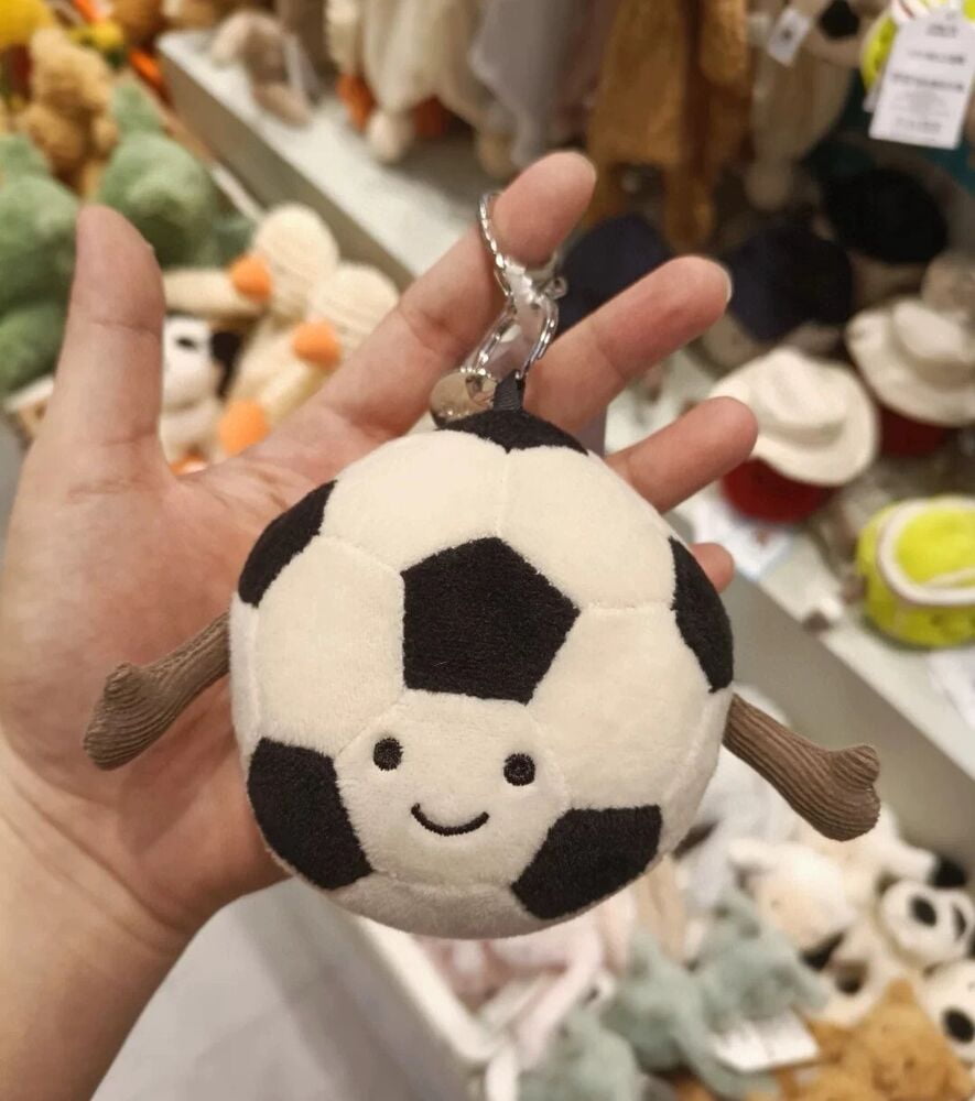 JellyCat Fun Gift Idea Soccer Ball Plush Toy Pendant Gift - Walmart.com
