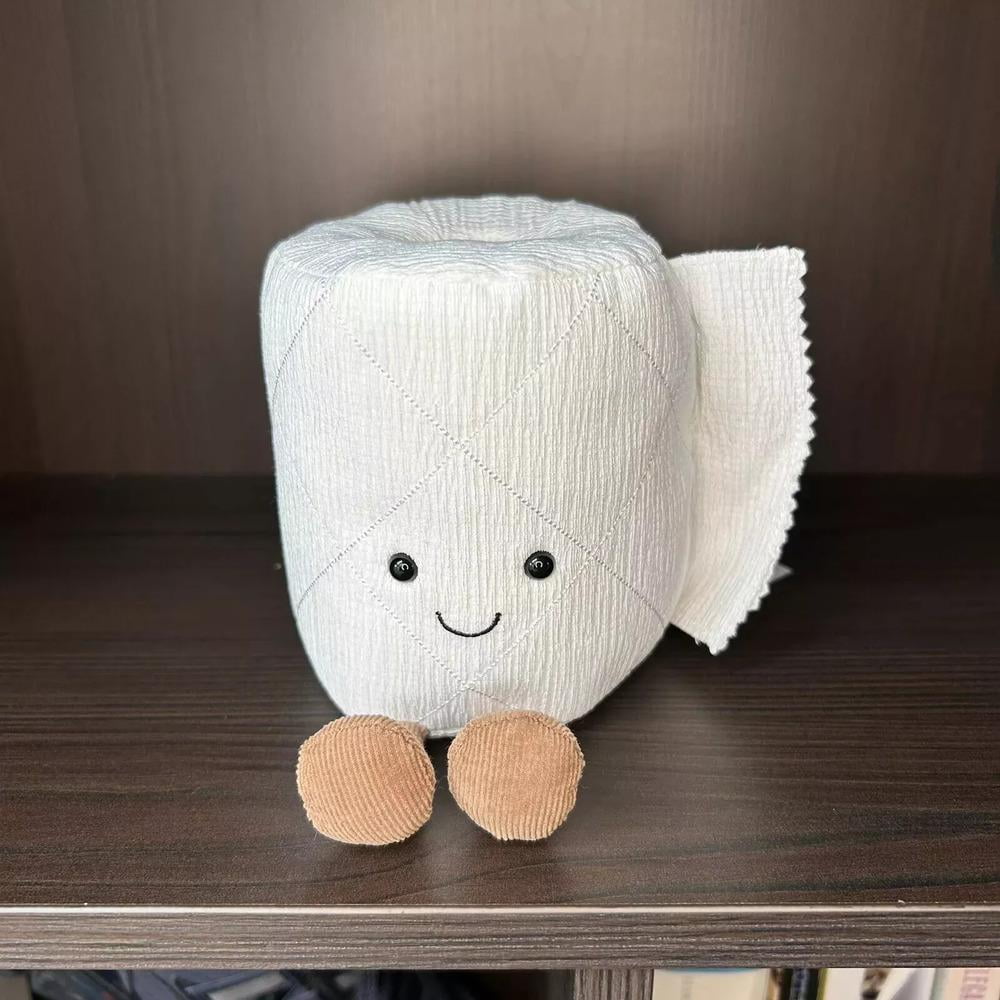 JellyCat Fun Gift Idea Toilet Paper Roll 6 Inches Super Cute Plush Toy ...