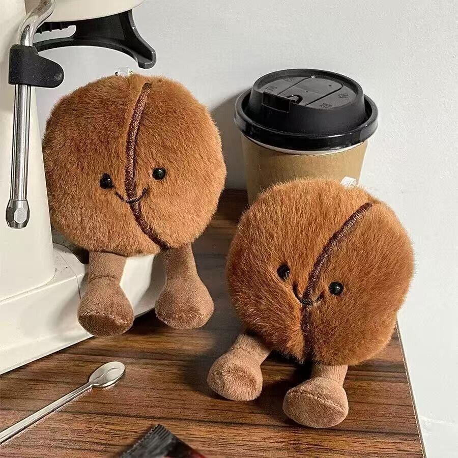 JellyCat Gourmet Series Coffee Bean Fun Plush Doll 13cm Fun Gift Idea - Walmart.com