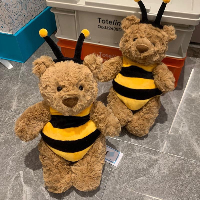 JellyCat New Spotted Bee Bear Cute Plush Toy Soothing Companion ...