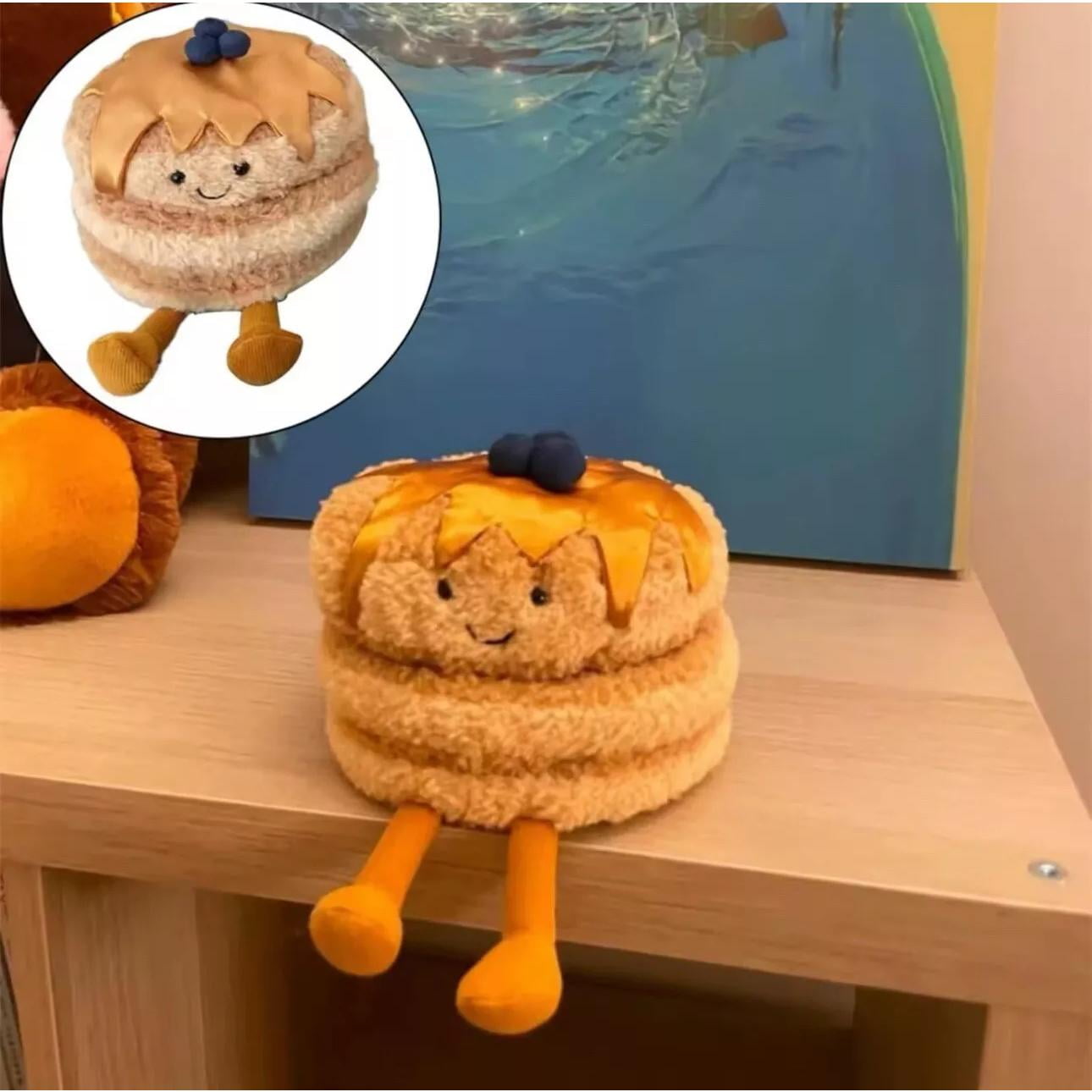 JellyCat Pancake Plush Cute Doll Breakfast Companion Perfect Gift for ...