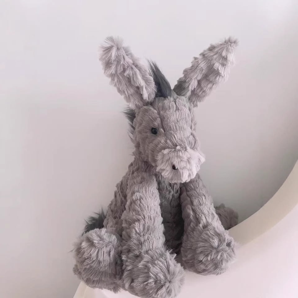 JellyCat Wave Donkey Wave Donkey Plush Toy Soothing Soft Doll - Walmart.com