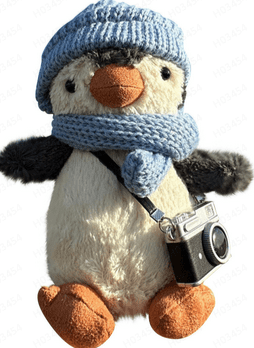 Jellyca-t Vivacious Vegetables Egg Plant Food Plush, Penguin, Eggplant ...