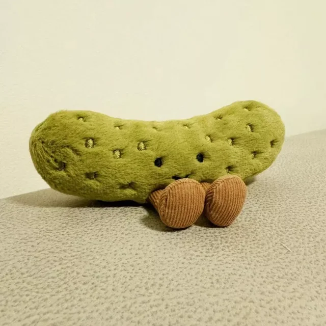 Jellycat AMUSEABLE PICKLE Soft Plush Toy NWT Ultimate Lovey 4 Kids ...