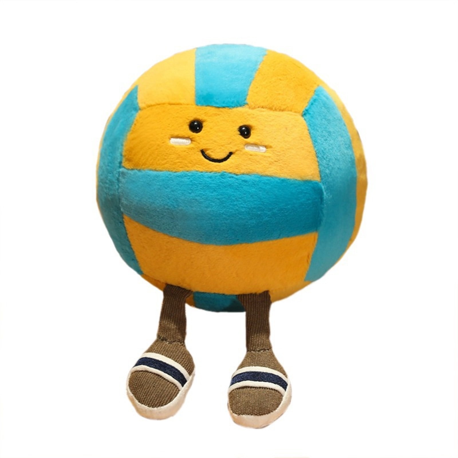 Jellycat Adorable Plush Volleyball Toy with Cute Face and Legs Soft ...