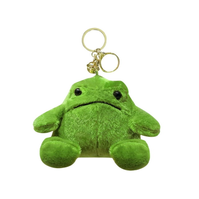 Jellycat Adorable Stuffed Plush Toy Adorable Green Frog Plush Keychain ...